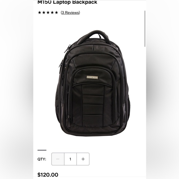 Perry Ellis | Bags | New Perry Ellis Business Laptop Backpack | Poshmark